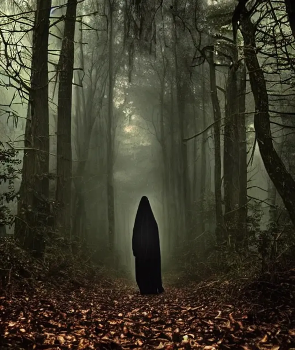 Breathtaking dramatic supernatural entity haunting a... | OpenArt