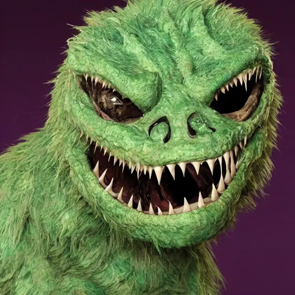 The creature jumped over Katch. The monster was very... | OpenArt