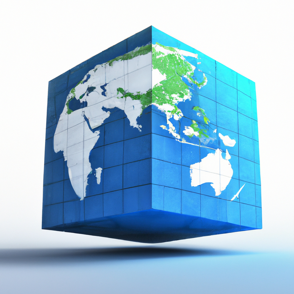 earth in the shape of a cube