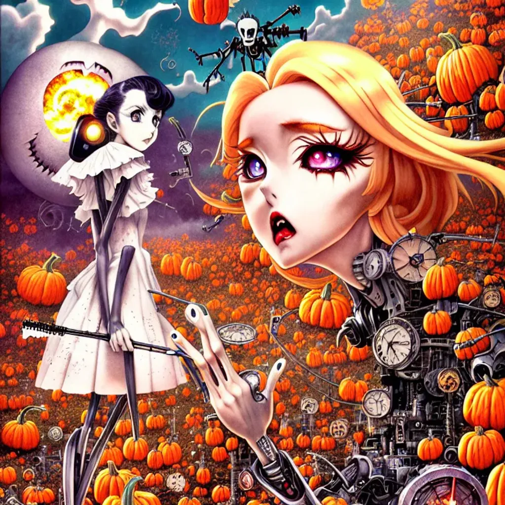 Detailed sharp Cartoon anime manga cover by Anna Dit... | OpenArt