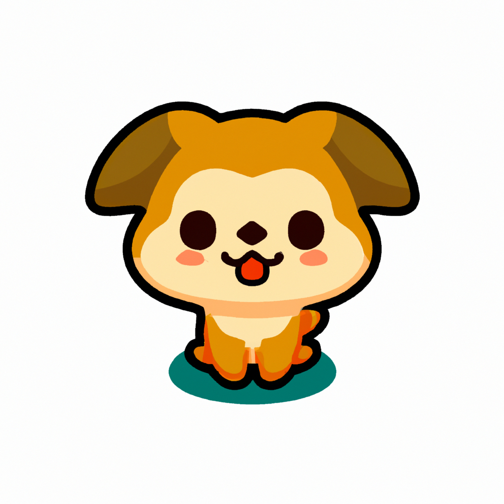 Cute dog, kawai Chibi 2d style | OpenArt