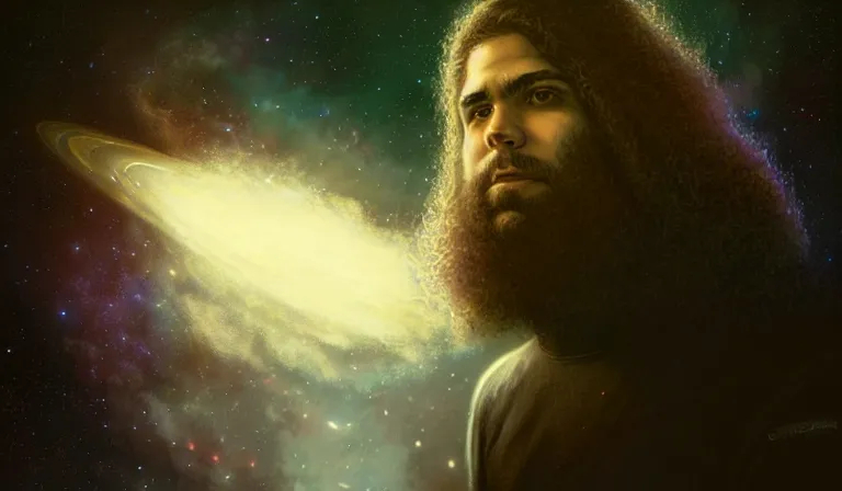Young Claudio Sanchez from Coheed and Cambria, glowi... | OpenArt