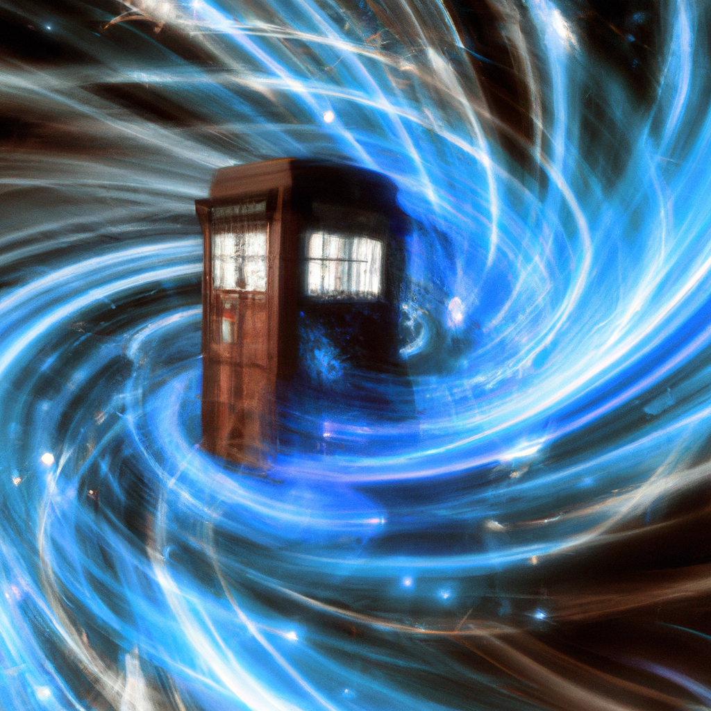 Tardis driving in chaotic magic vortex