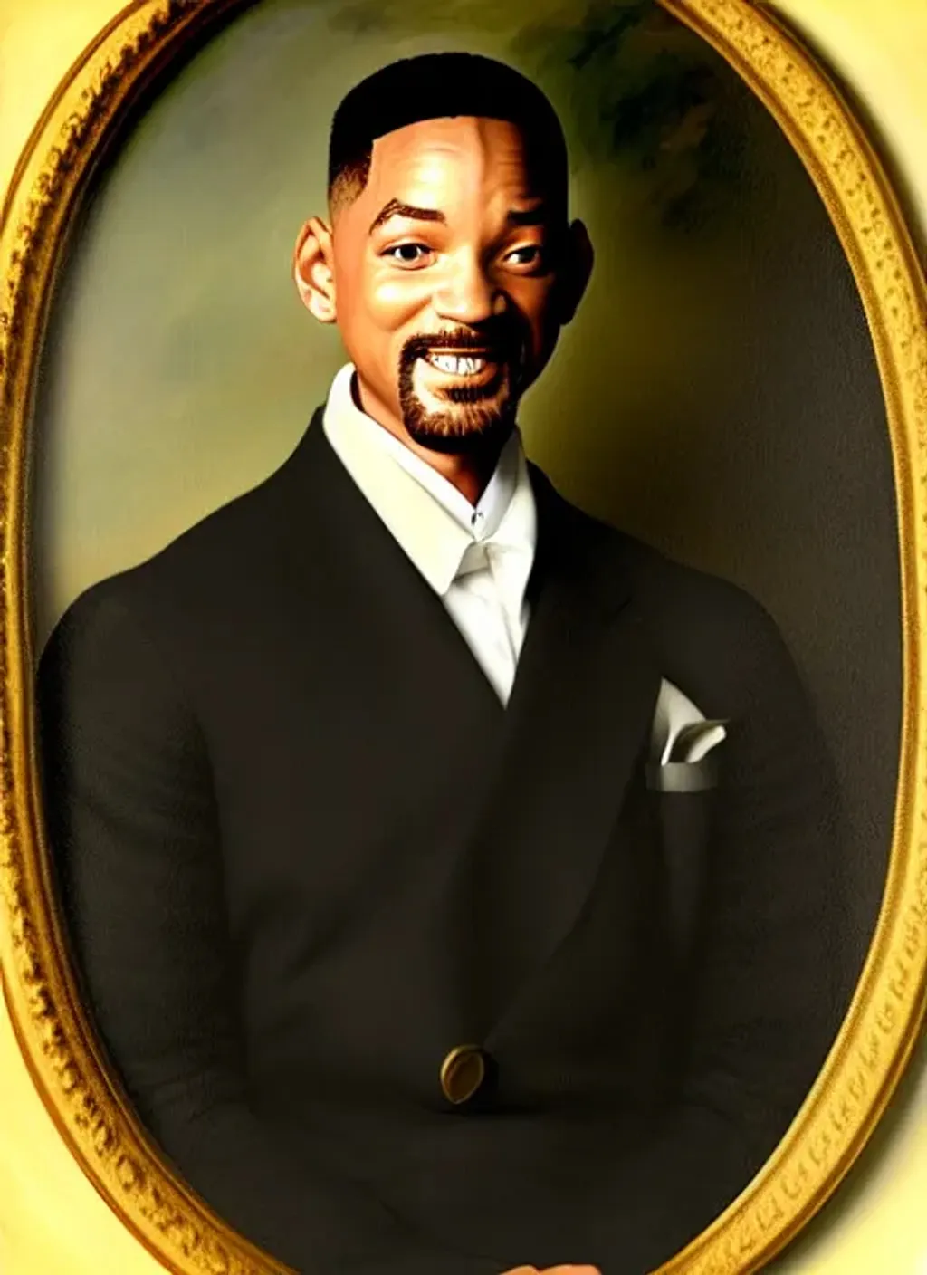 Portrait of Will Smith by Adolf Hirémy-Hirschl | OpenArt