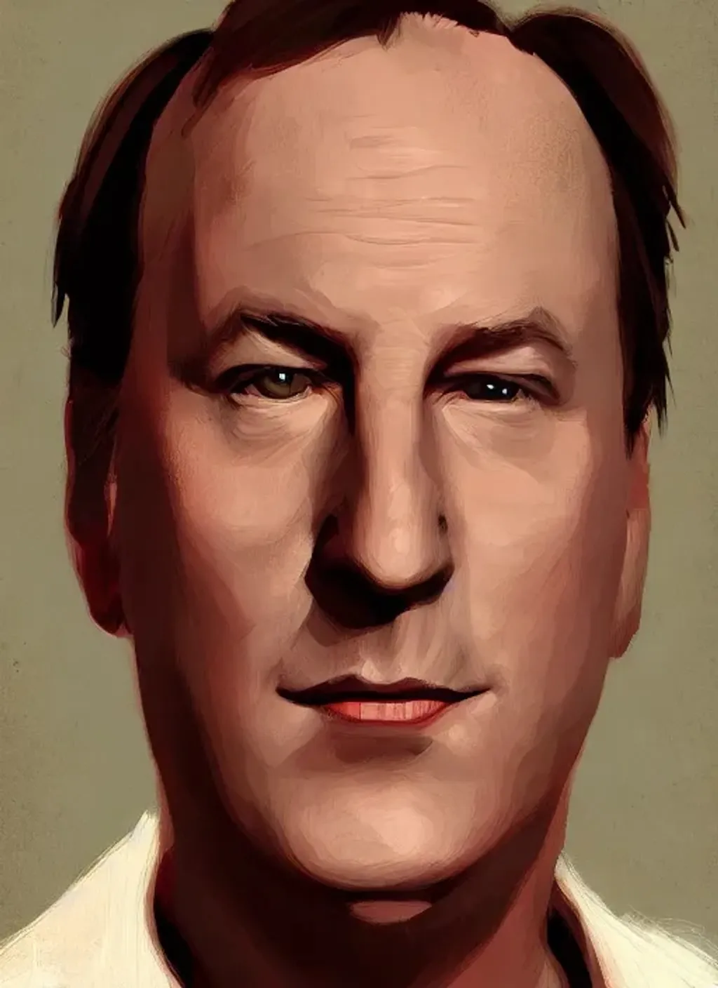 A digital painting of Bob Odenkirk, Greg Rutkowski | OpenArt