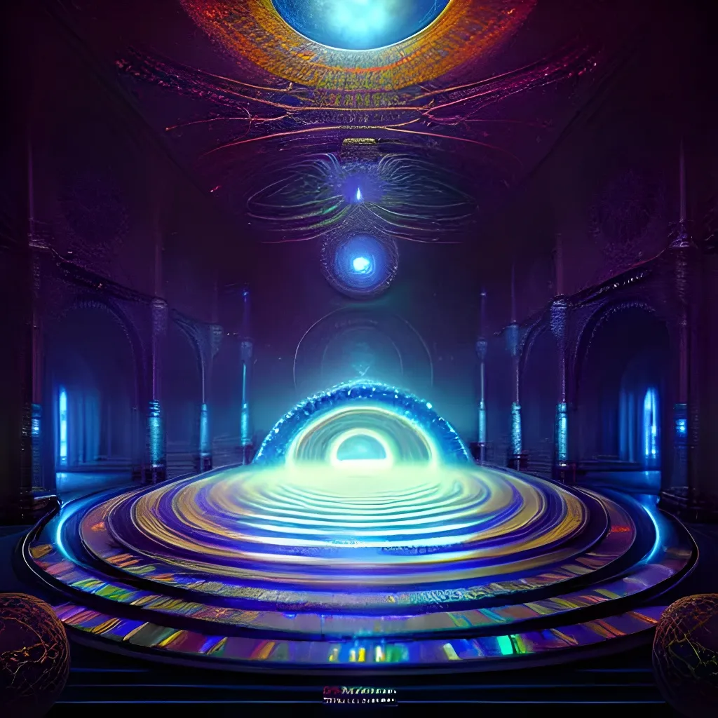 a space themed lake place where a space goddess woul... | OpenArt