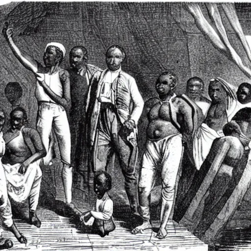 Slave trade photo 1783 | OpenArt