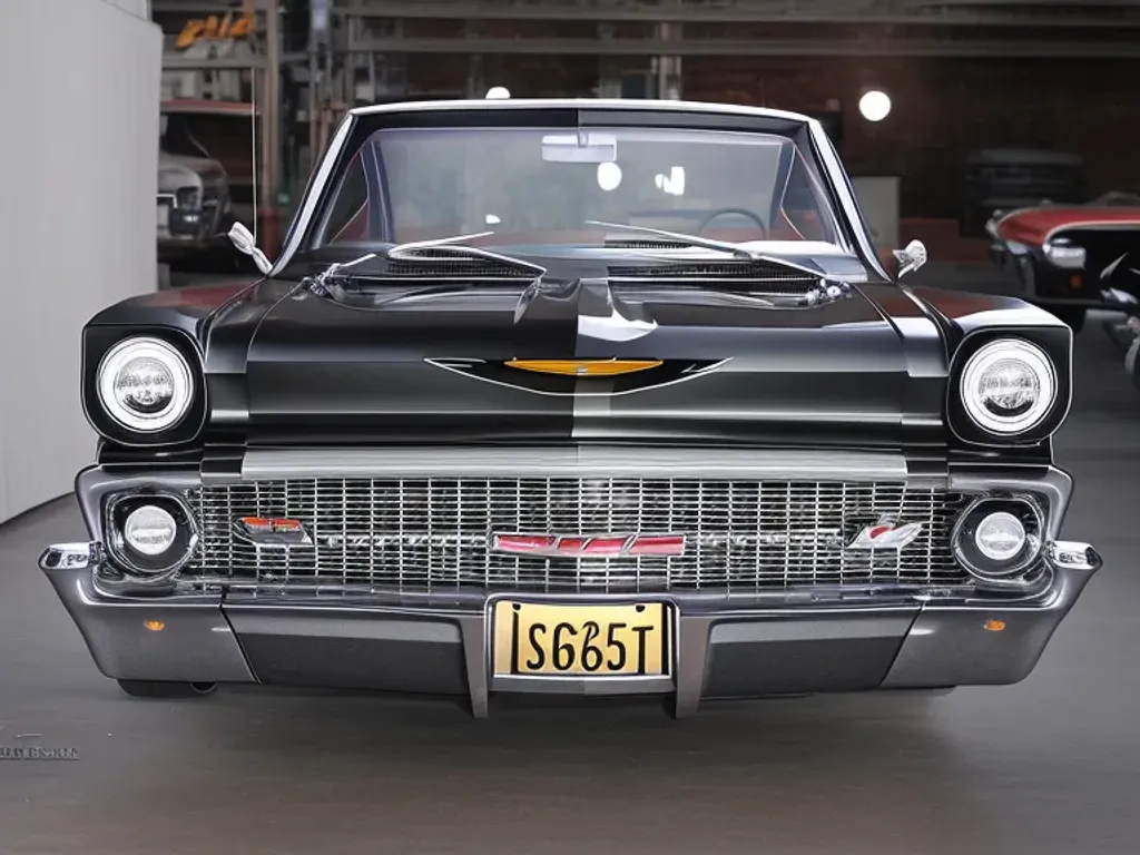 19657 Chevrolet front | OpenArt