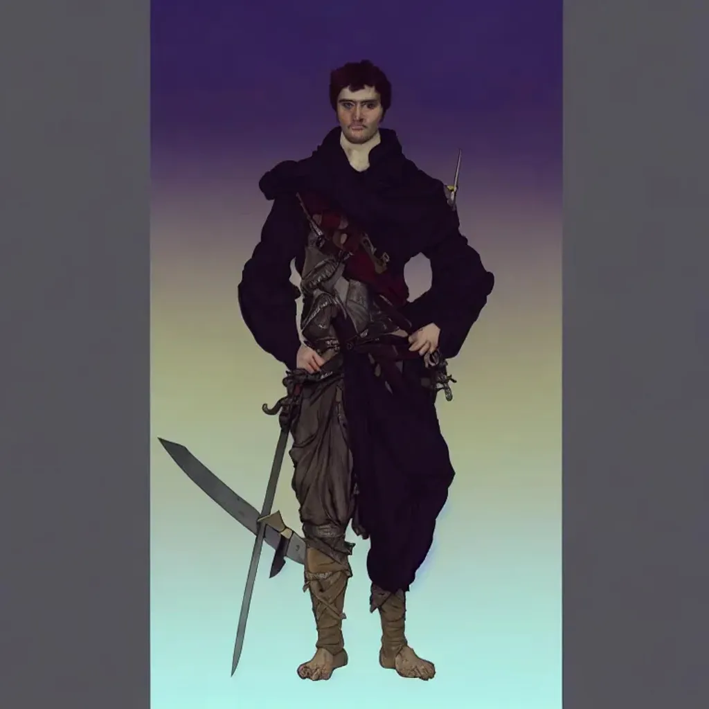 SamDoesArt, a men, detailed face, shaved face, beau... | OpenArt