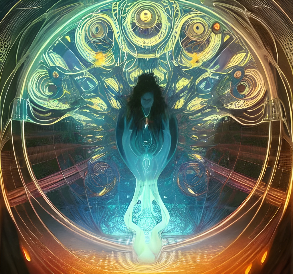 high depth, inside fractals!! calm, healing, resting... | OpenArt