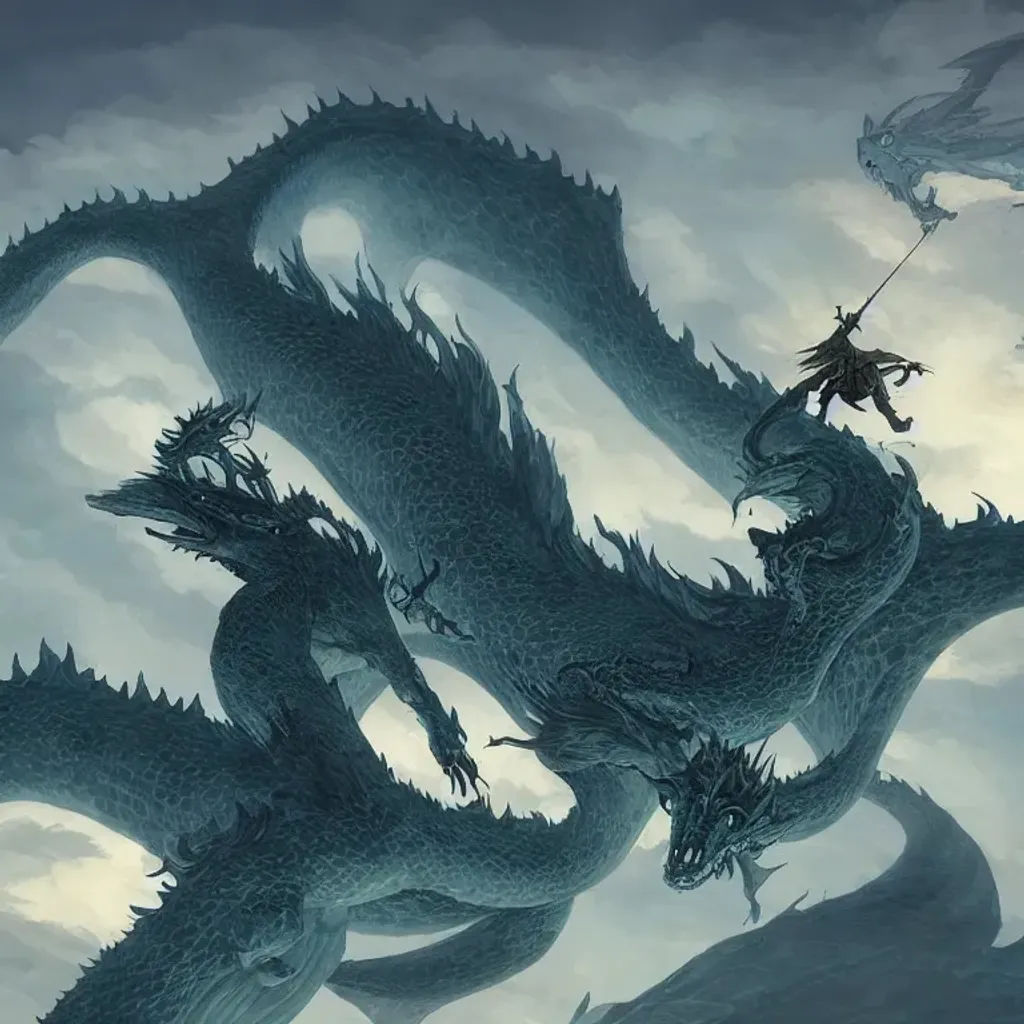 epic splash art illustration of a young man riding a... | OpenArt