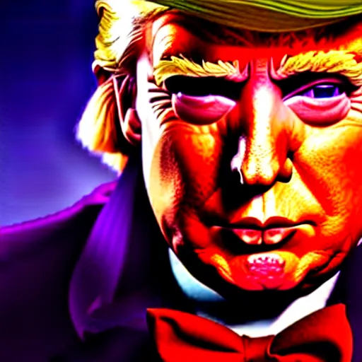 cinematic film still of Donald Trump starring as Wil... | OpenArt