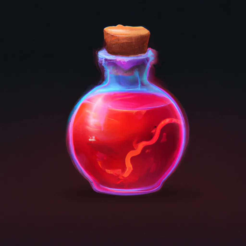 a magic potion that shrinks people, digital art | OpenArt