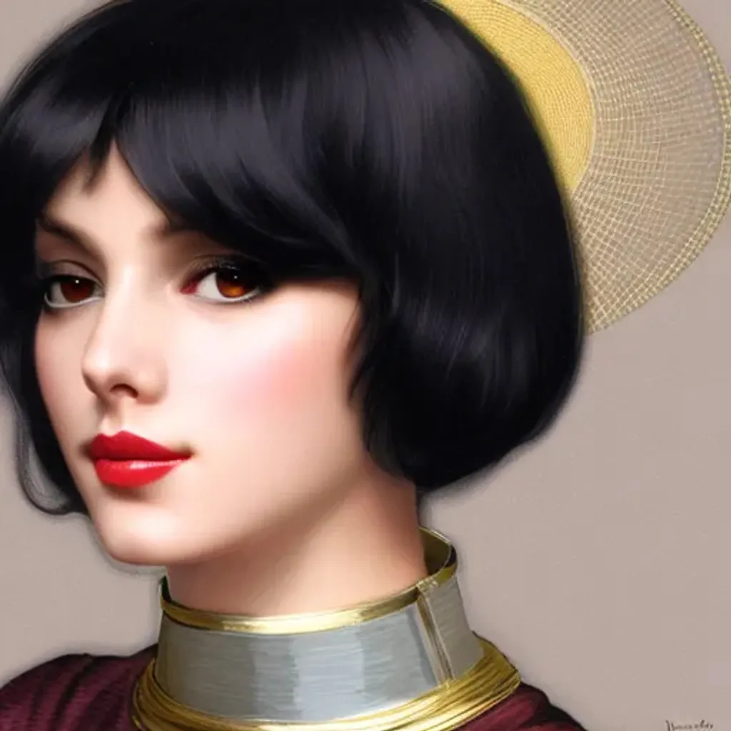 SamDoesArt a girl, hispanic, black hair, short hair,... | OpenArt