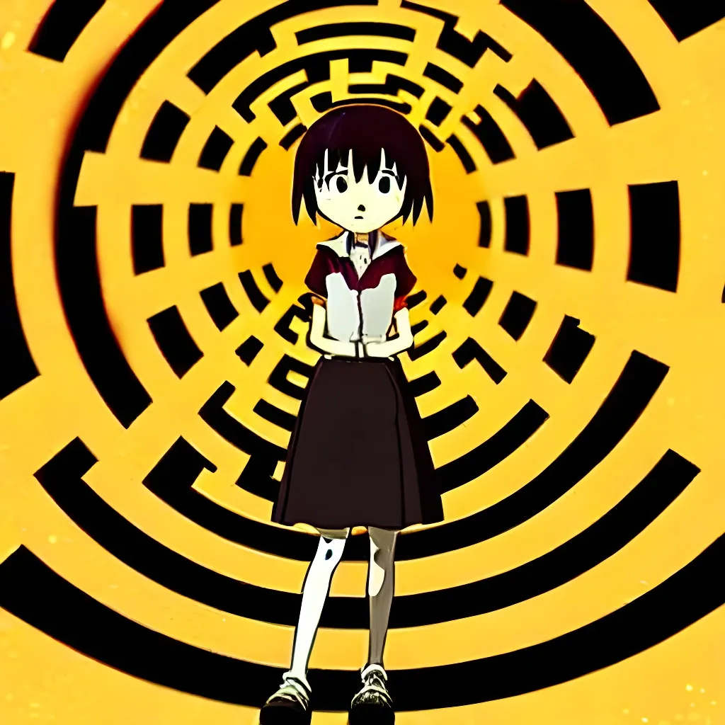 Lain, anime. Face of Disney princess. Ultra realisti... | OpenArt