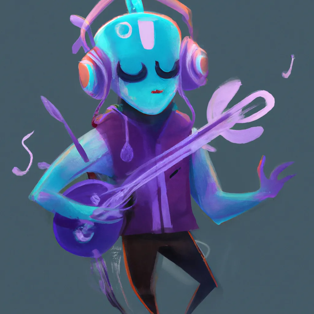 rhythm game character, digital art | OpenArt