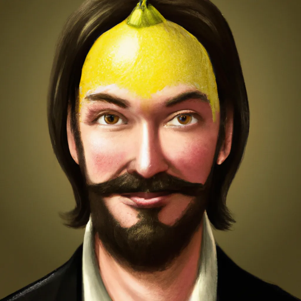 A Lemon looking like Keanu Reeves, beautiful, ultra... | OpenArt