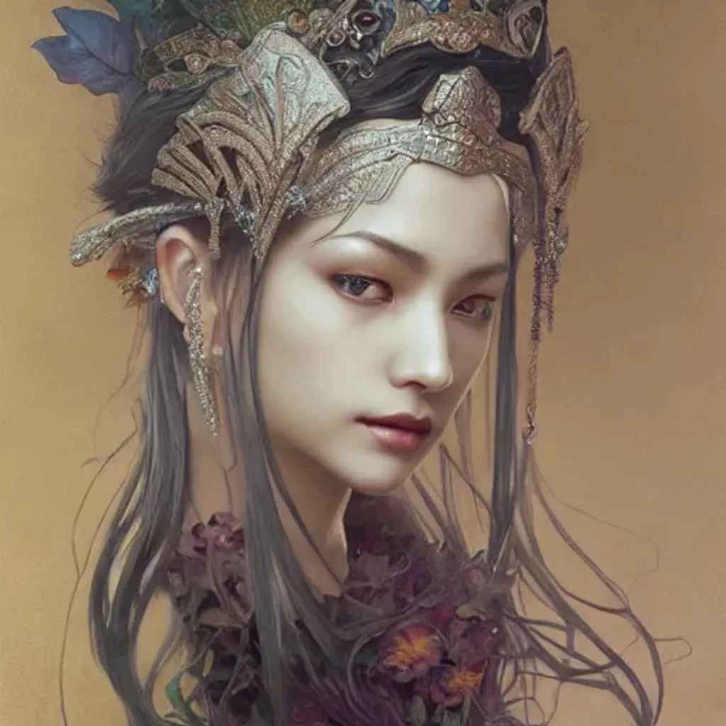 Asian elf goddess of thunderstorm, spiritual dancer,... | OpenArt