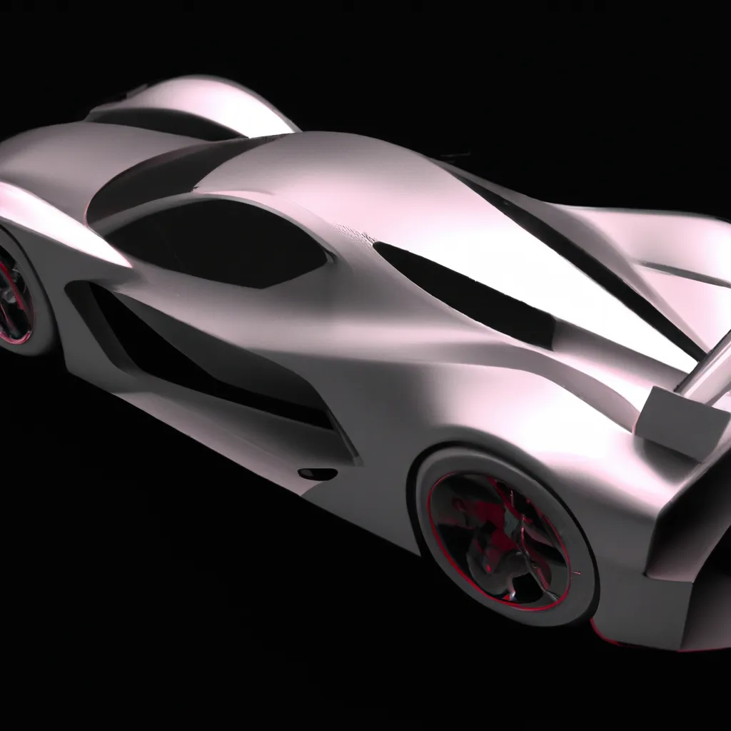 3d hypercar | OpenArt
