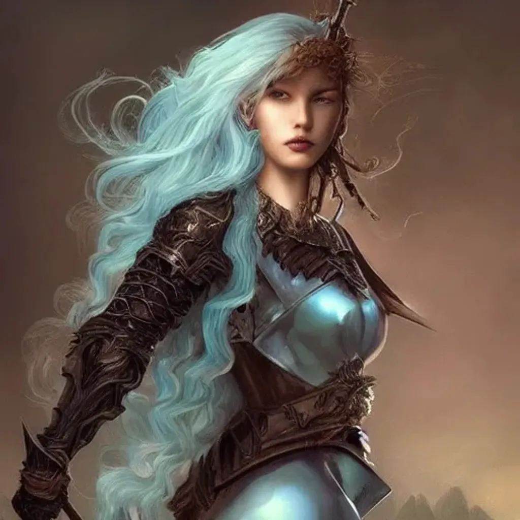 knight, fine art, awesome fantasy book cover on pint... | OpenArt