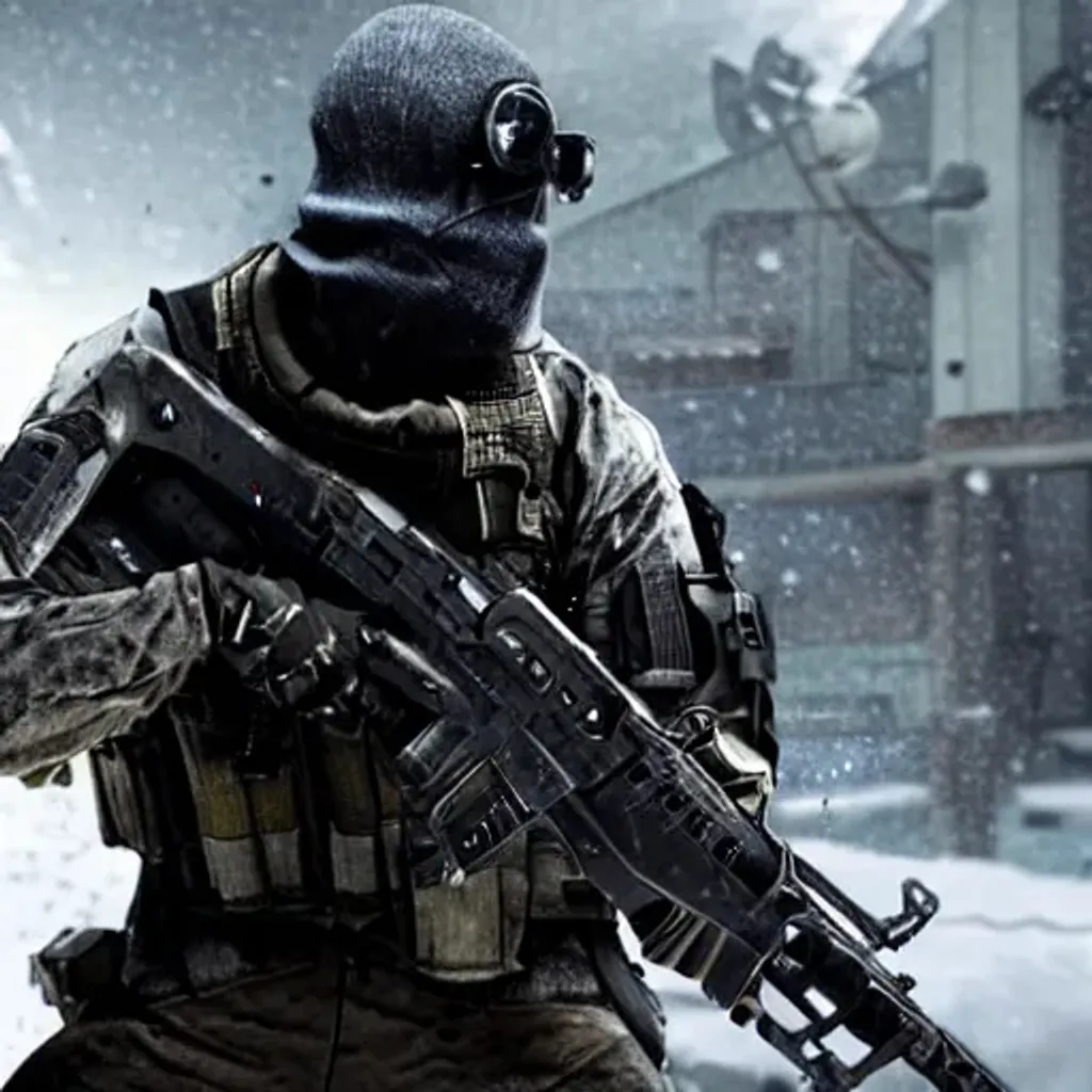 ghost from call of duty | OpenArt