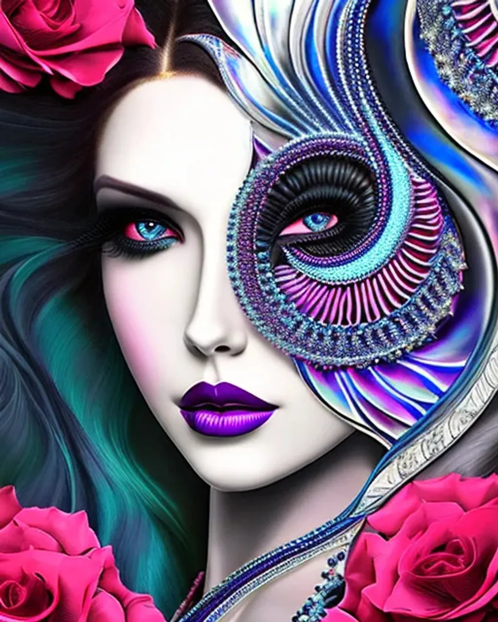 breathtakingly detailed digital art anthracite Xeran... | OpenArt