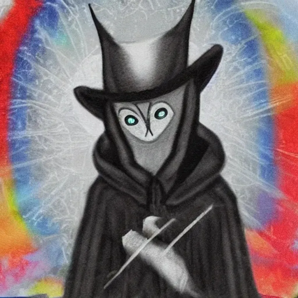 Portrait of last dark wizard, spider attributes, hol... | OpenArt
