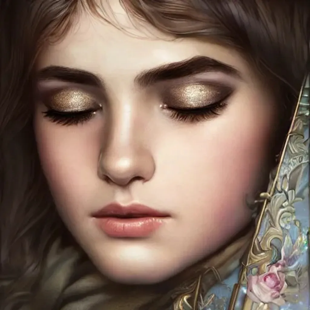 Ethereal Magical elegant Teenager, detailed face by... | OpenArt