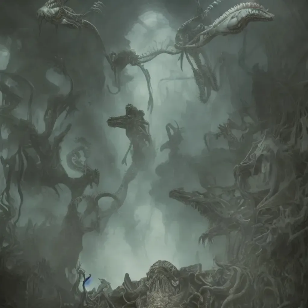 the platonic ideal dinotopia of cletus kasady,portra... | OpenArt