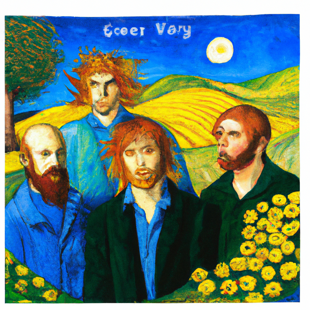genesis album cover in style of van gogh | OpenArt