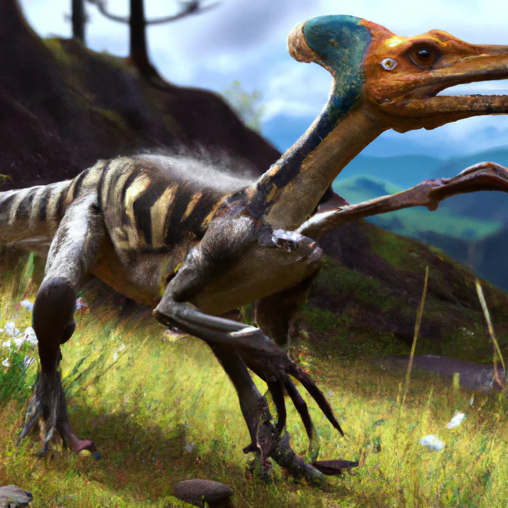 a bird eater dinosaur-lemur chimera that looks simil... | OpenArt