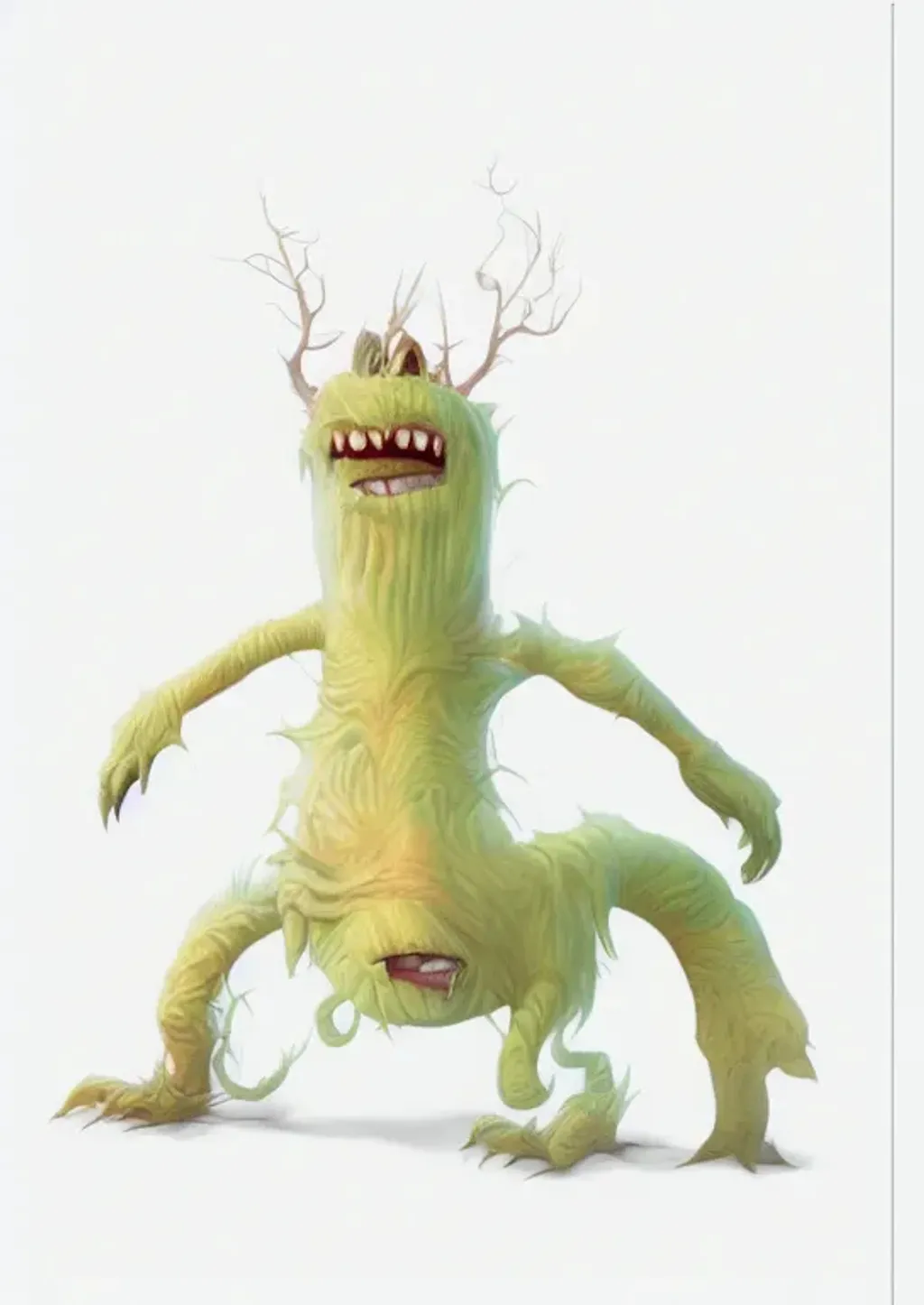 realistic monster | OpenArt