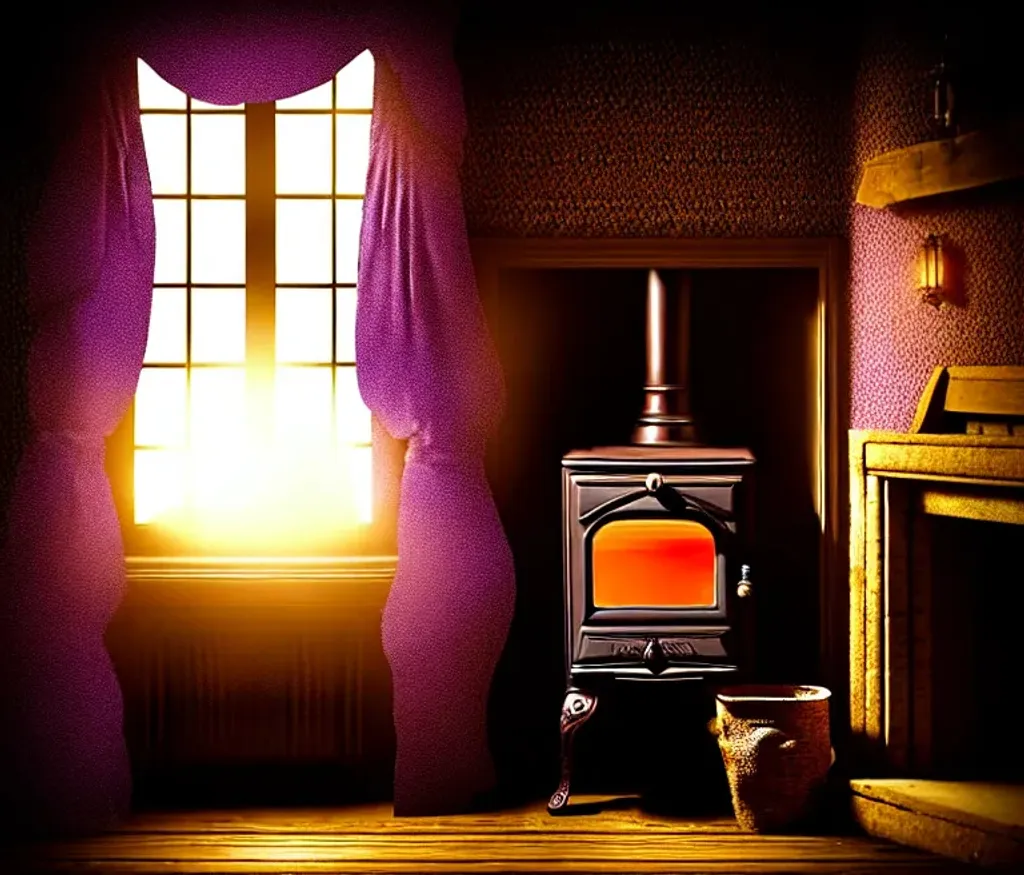 High definition digital photo a darkened room in a v... | OpenArt