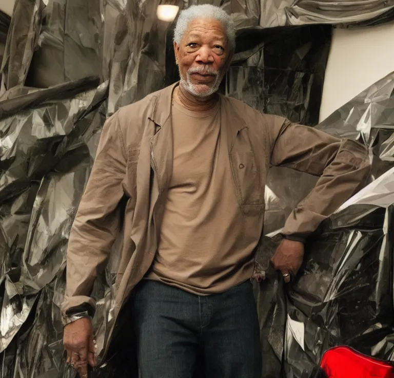 Morgan Freeman, 4K, 8K, High Resolution | OpenArt