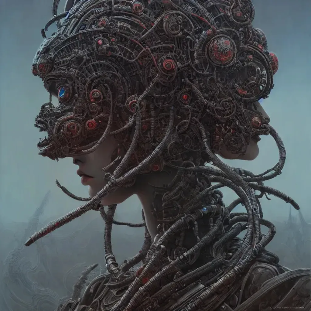 ultra realist intricate detailed portrait of a dark... | OpenArt