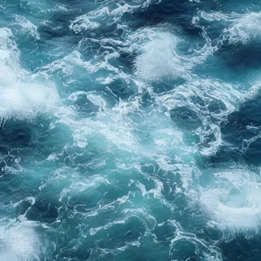 HD hi-res photorealistic, Sentient Seafoam, water el...