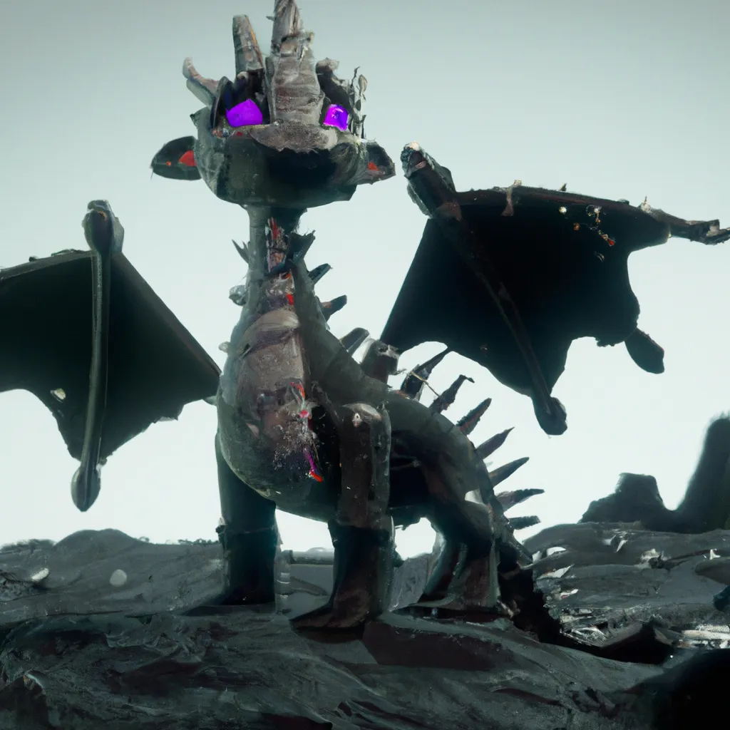 Cute 3d rendered dragon-like Warrior in the Space la... | OpenArt