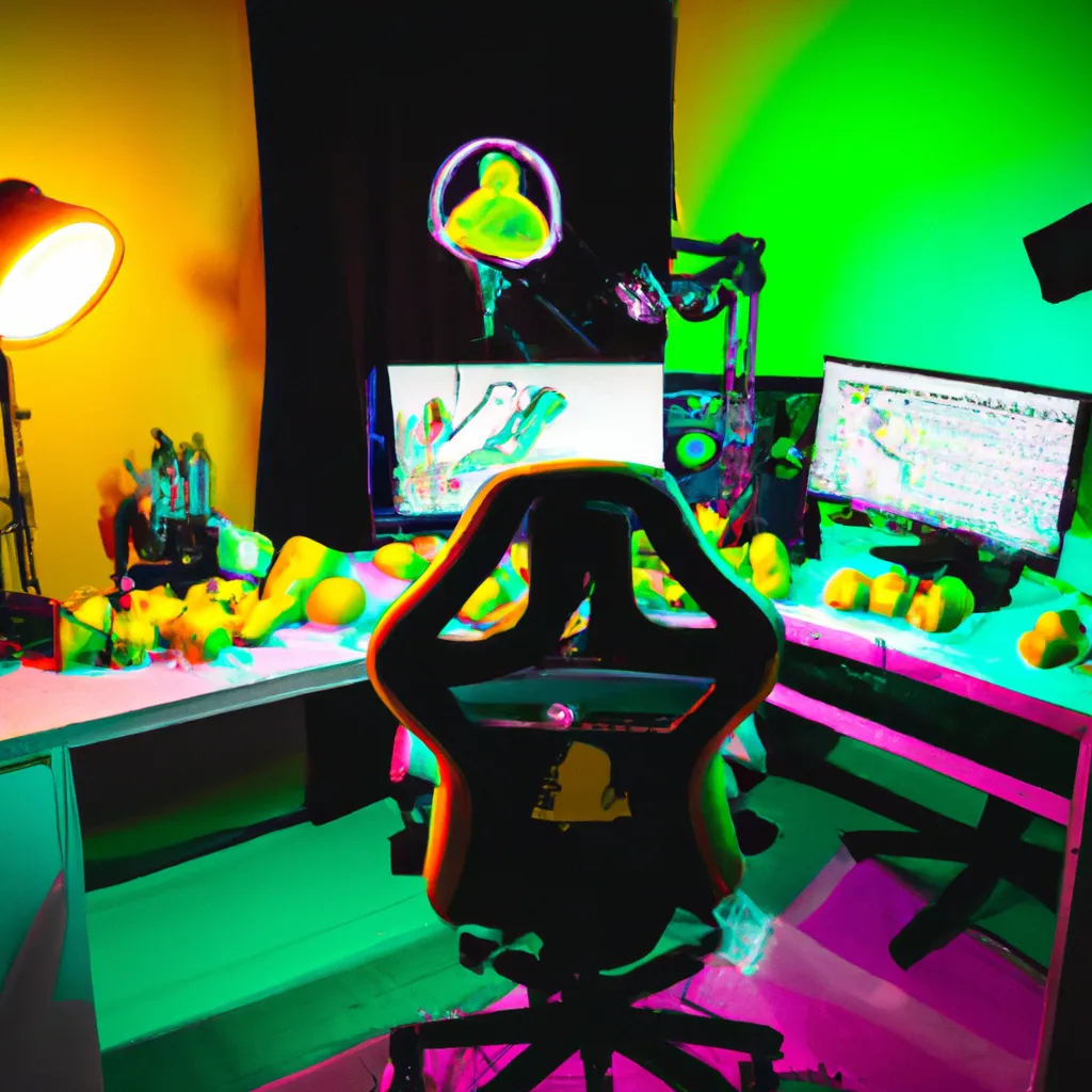 a photograph of a lemon as a famous youtube streamer... | OpenArt