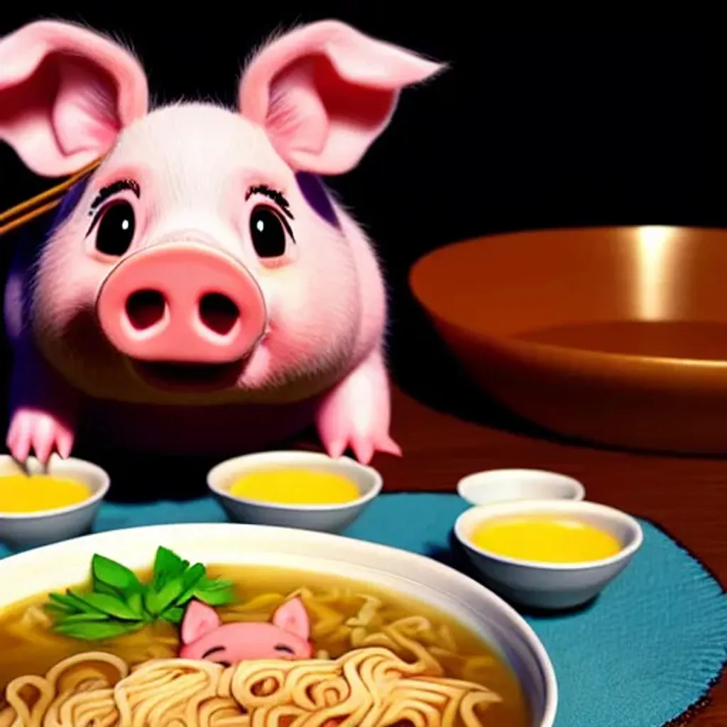 Anime cartoon ramen cute | OpenArt