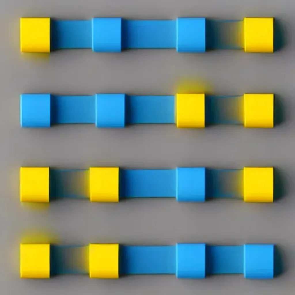 Moving Legos bricks sky clouds abstract | OpenArt