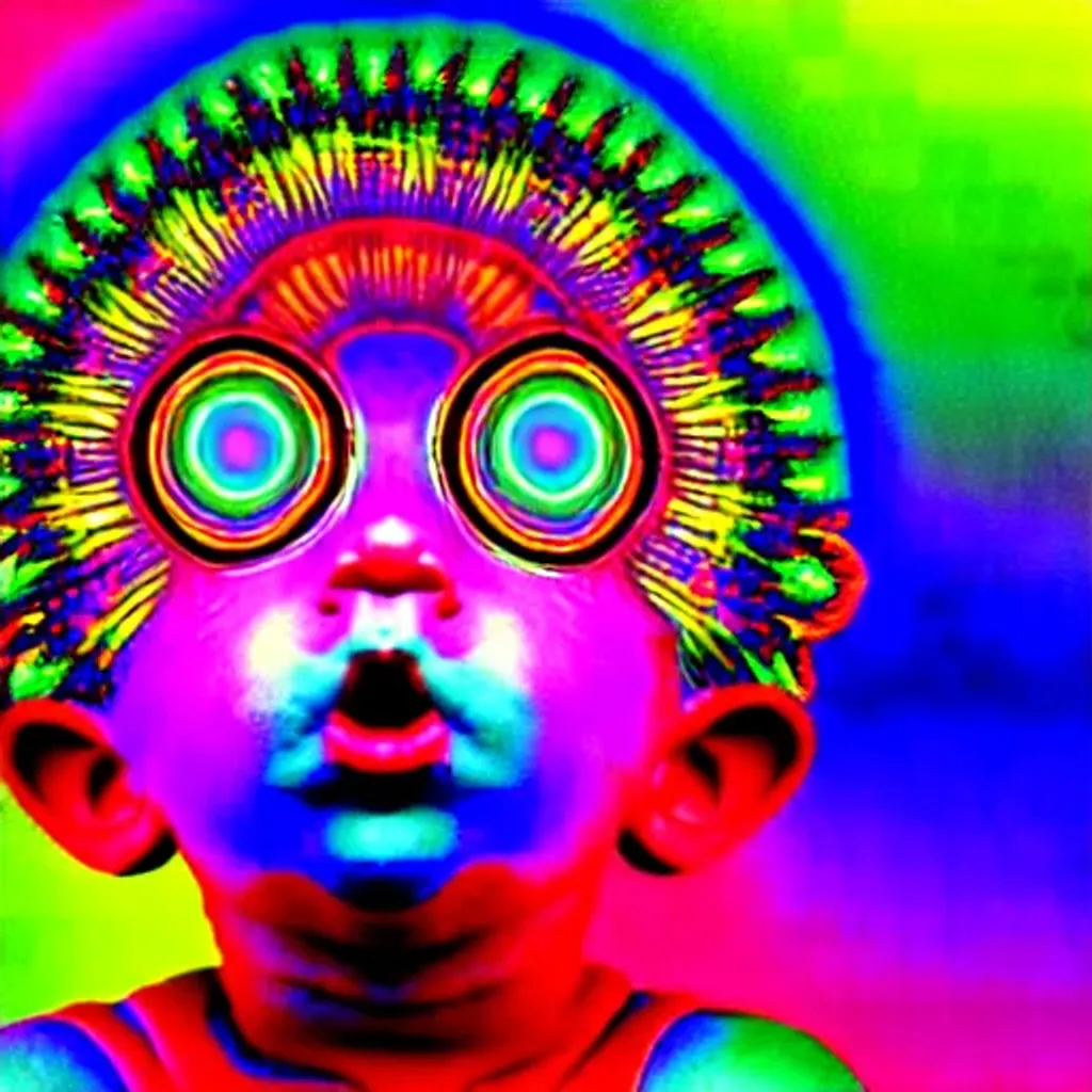 Psychedelic baby