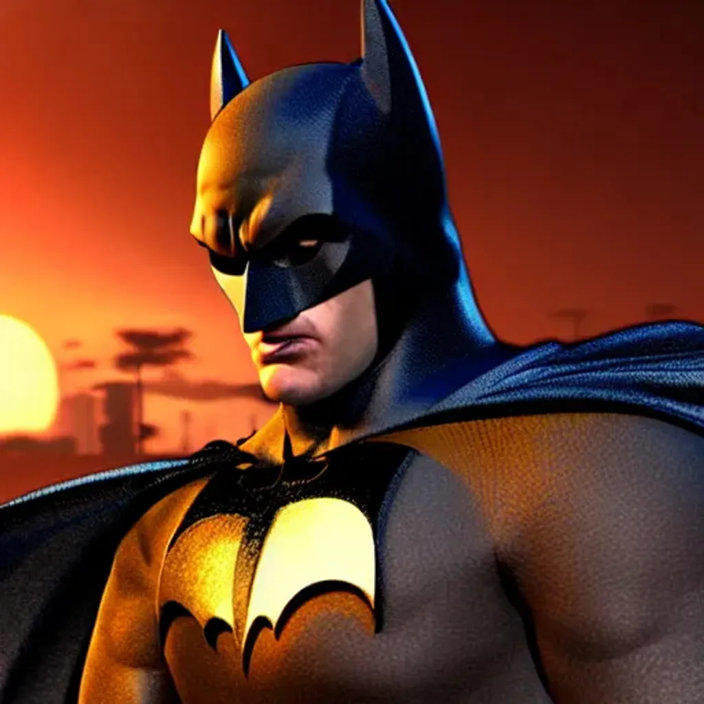 Batman CGI, 3d Polycount Render, Grand Awakening, Lo... | OpenArt