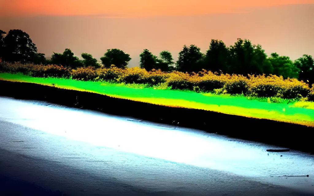 Garbage can sunrise 8k realistic landscape | OpenArt