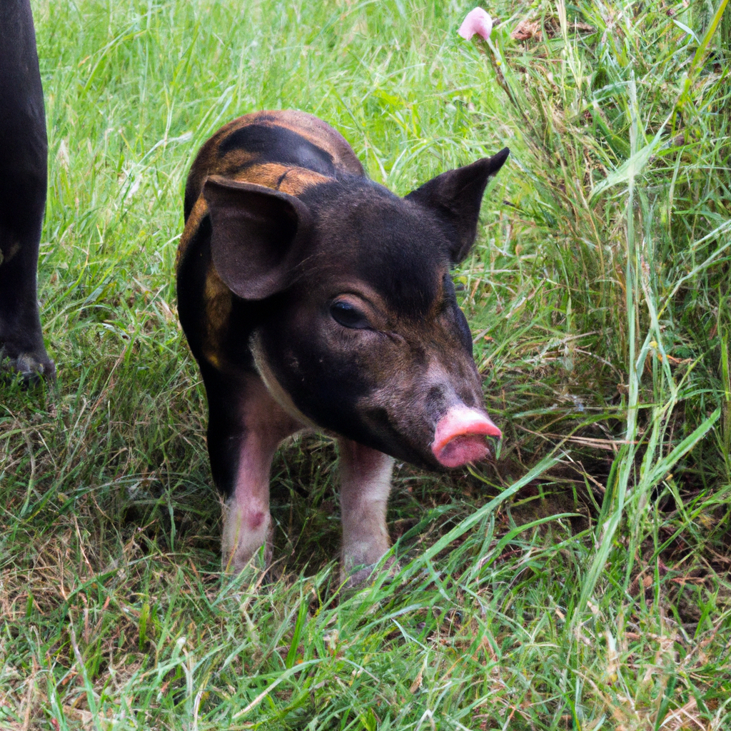 a photo of a hybrid between a dog and a pig. | OpenArt