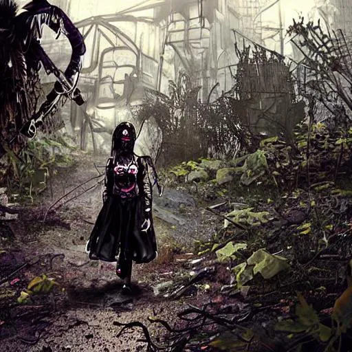 Artwork Realistic photo wide shot Post-apocalyptic,... | OpenArt