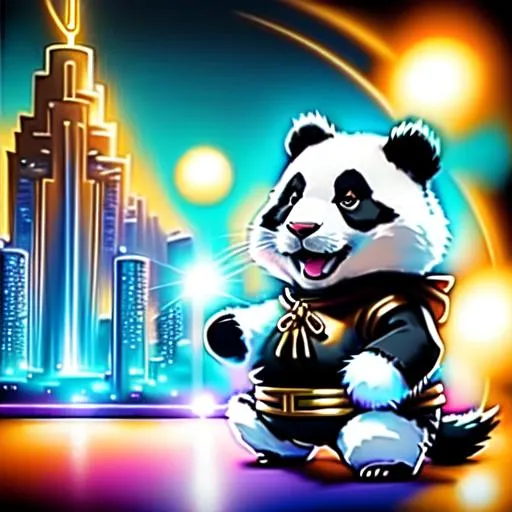 panda basketball trigun dragon ball z cell saga aren... | OpenArt