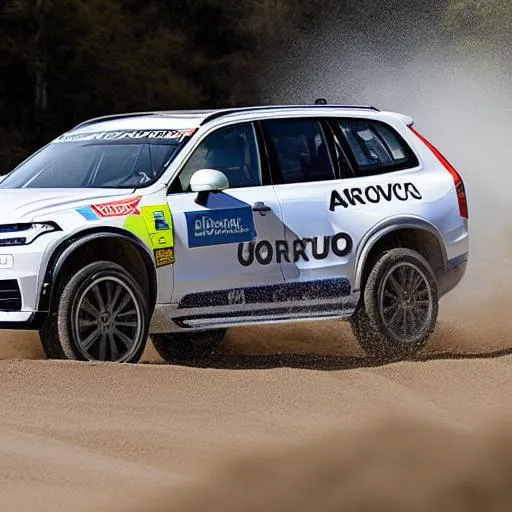 4x4 volvo xc90 dakar racing | OpenArt