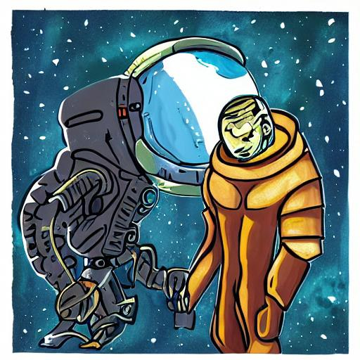 A lovecraftian ancient space behemoth staring at an... | OpenArt