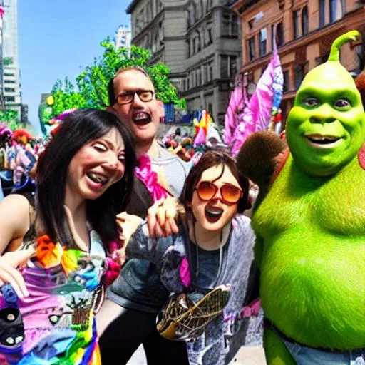 Shrek Free Online Clashing Pride