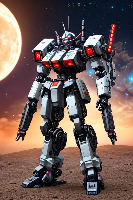 japan anime robot look like Super Dimension Cavalry... | OpenArt
